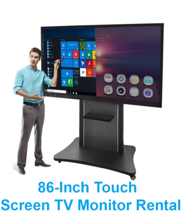 86 Inch Touch Screen TV Monitor Rental Toronto - Toronto Video Wall